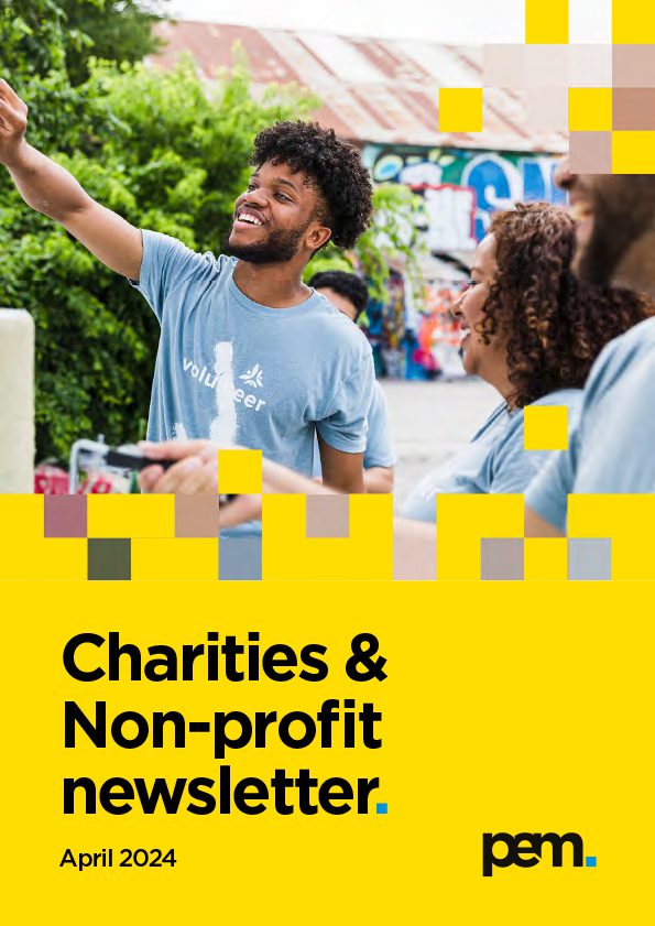 Charities & Non-profit newsletter - April 2024 - PEM